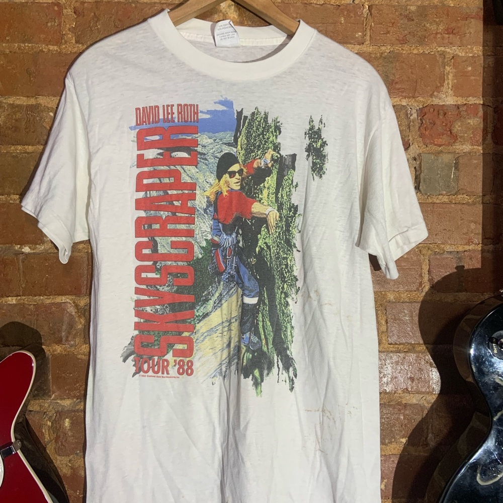 David Lee Roth Skyscraper Tour 1988 Original Tour Mer… - Gem